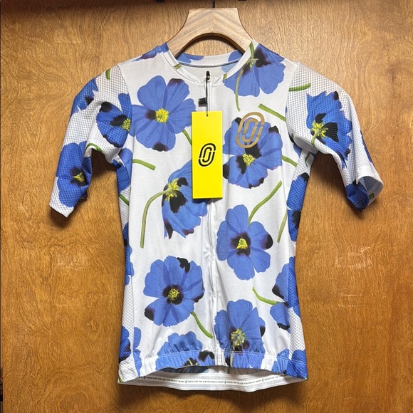 Ostroy | Tops | Ostroy Womens Blossom Florl Bike Jersey | Poshmark